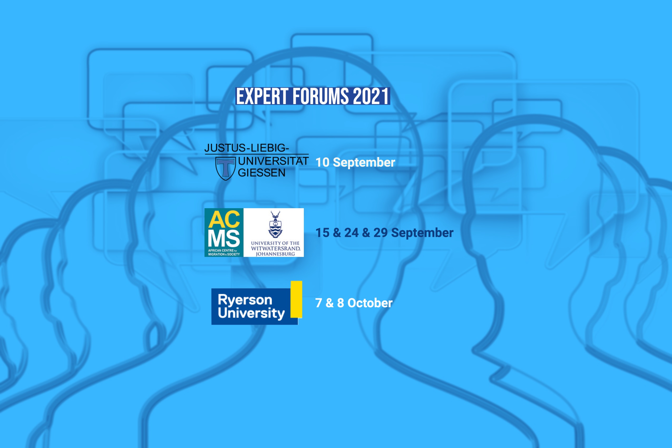 Expert Forums 2021 - PROTECT The Right to International Protection