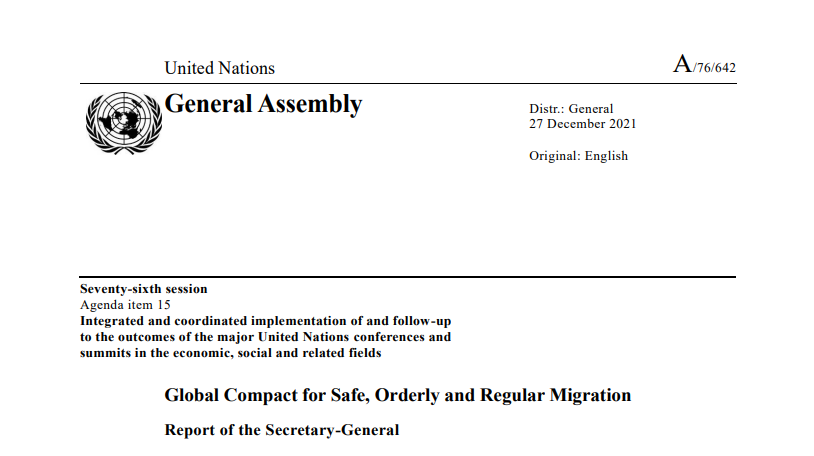 Implementing Migrant Protection? The UN’s Second Report on the ...